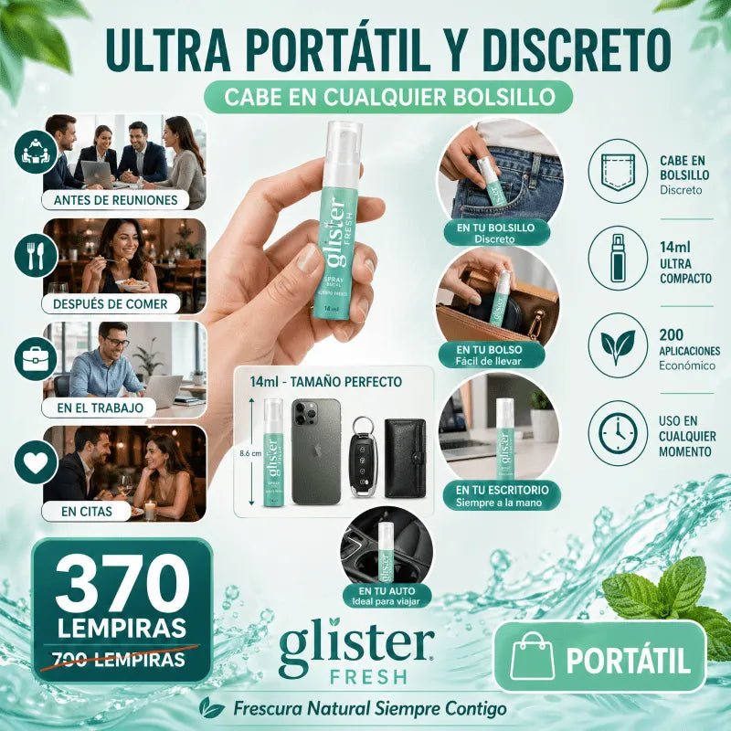 Glister Fresh spray bucal refrescante NATURAL – Inversiones Alkosto